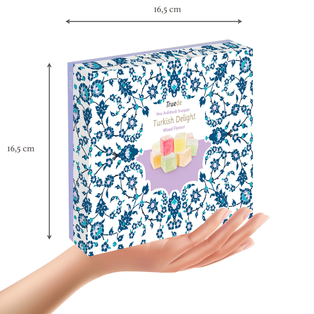 No Added Sugar Mixed Flavour Turkish Delight | Truede Ltd