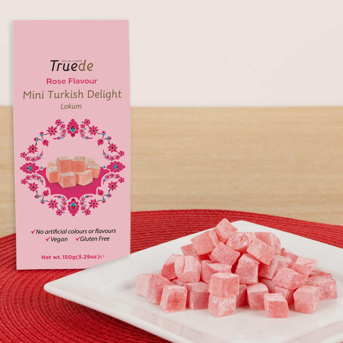 Mini Rose Flavour Turkish Delight | Truede Ltd